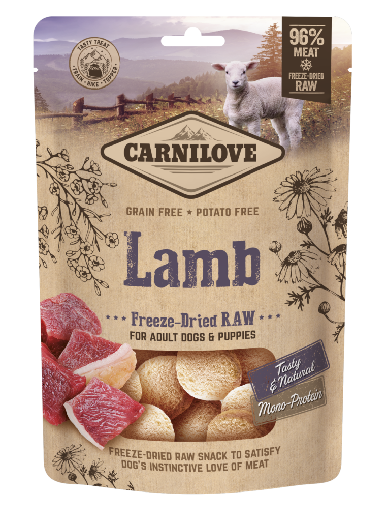 Carnilove Lamb Freeze-Dried Raw Dog Treats